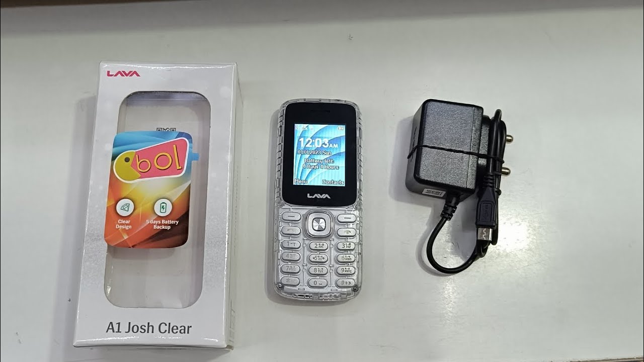 Lava A1 Josh clear keypad mobile unboxing.#lava #mobile #unboxing - YouTube