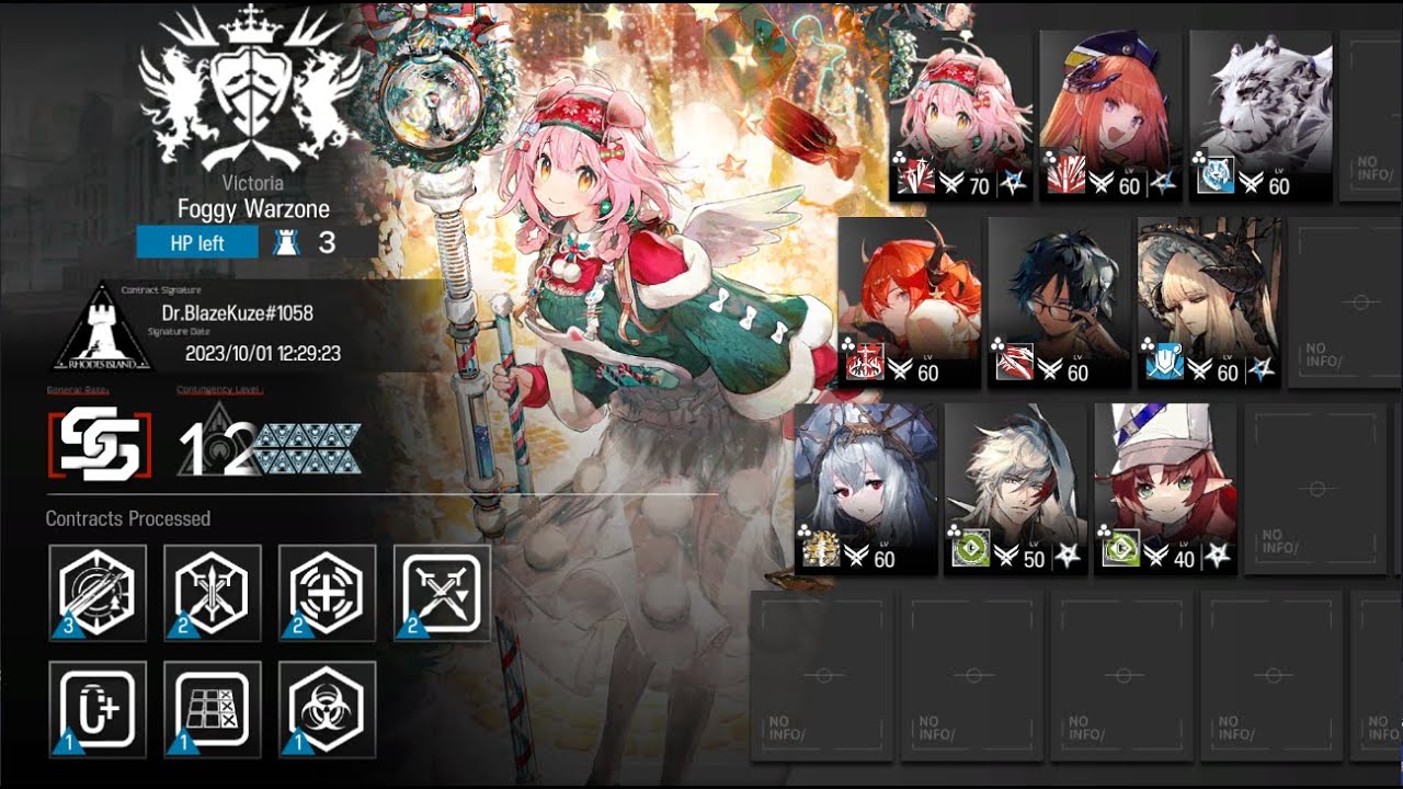 『Arknights』CC#12 Operation Basepoint Daily Stage Day 1 & 2 | Risk 12 ...