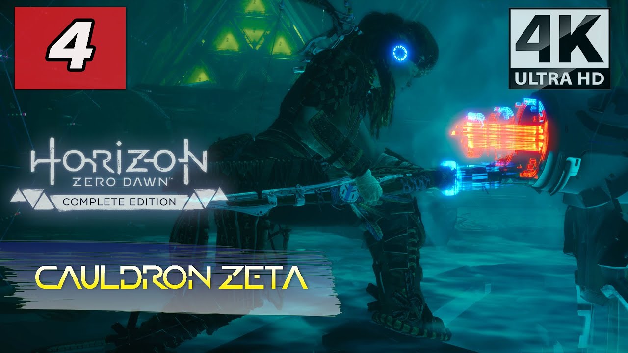 Horizon Zero Dawn Gameplay | (PC/4K 60FPS) | Cauldrons | Cauldron Zeta ...