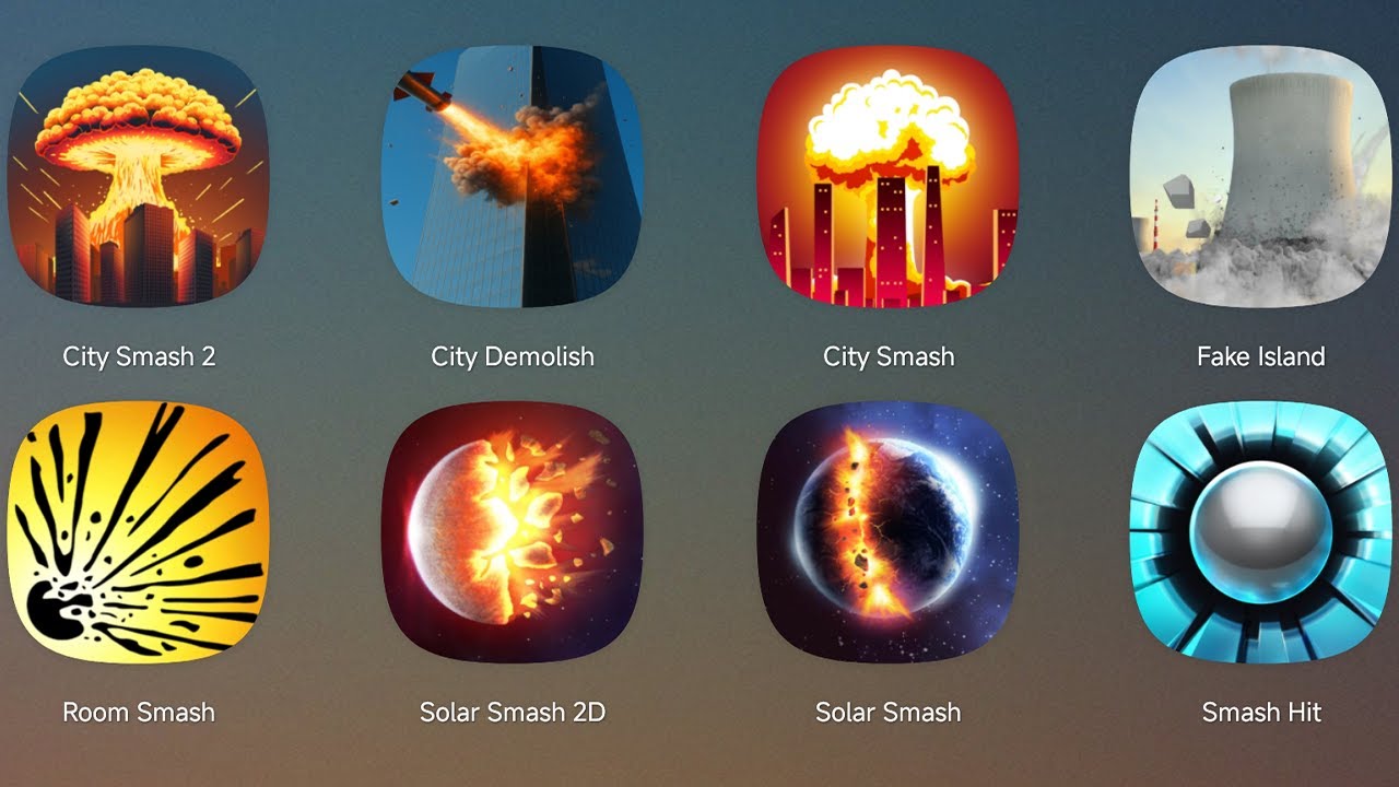 City Smash 2,City Smash,Room Smash,Smash It,Fake Island,City Demolish ...