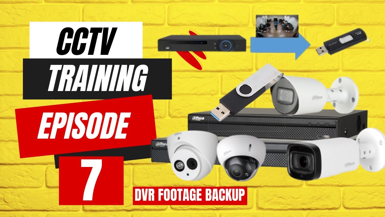 How to BackUp cctv footage from your DVR (Dahua XVR /DMSS) - YouTube