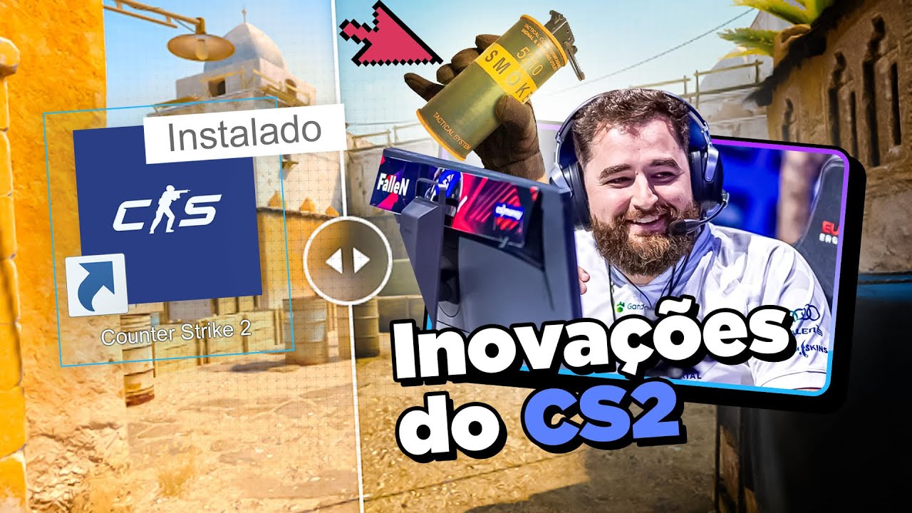 CHEGOU! 14 Maiores Inovações do CS2! - YouTube