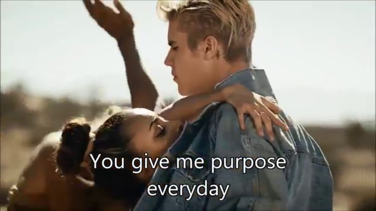 Justin Bieber Purpose Lyrics - YouTube