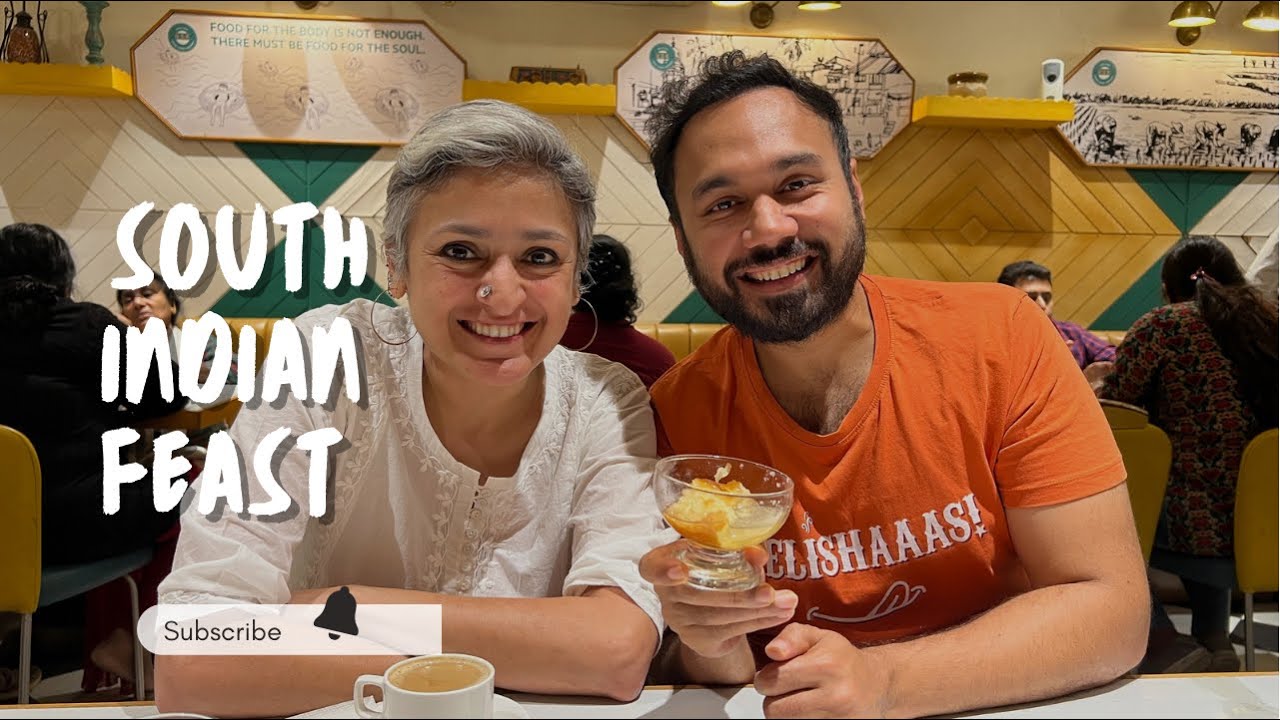 The BEST SOUTH INDIAN FOOD I had in Mumbai with my very talented chef ...