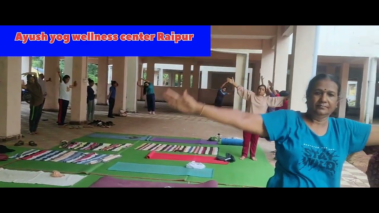 easy wall practice at Ayush yog wellness centre Raipur - YouTube