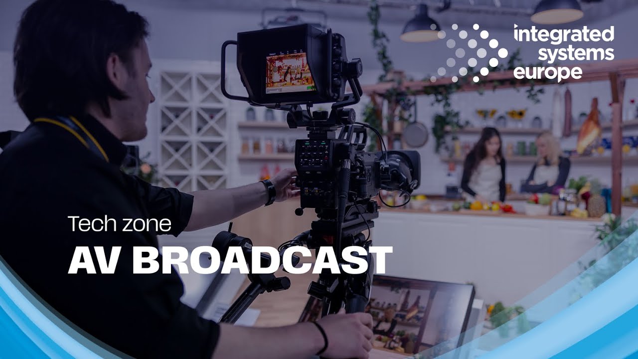 ISE 2025 AV Broadcast Technology Zone - YouTube