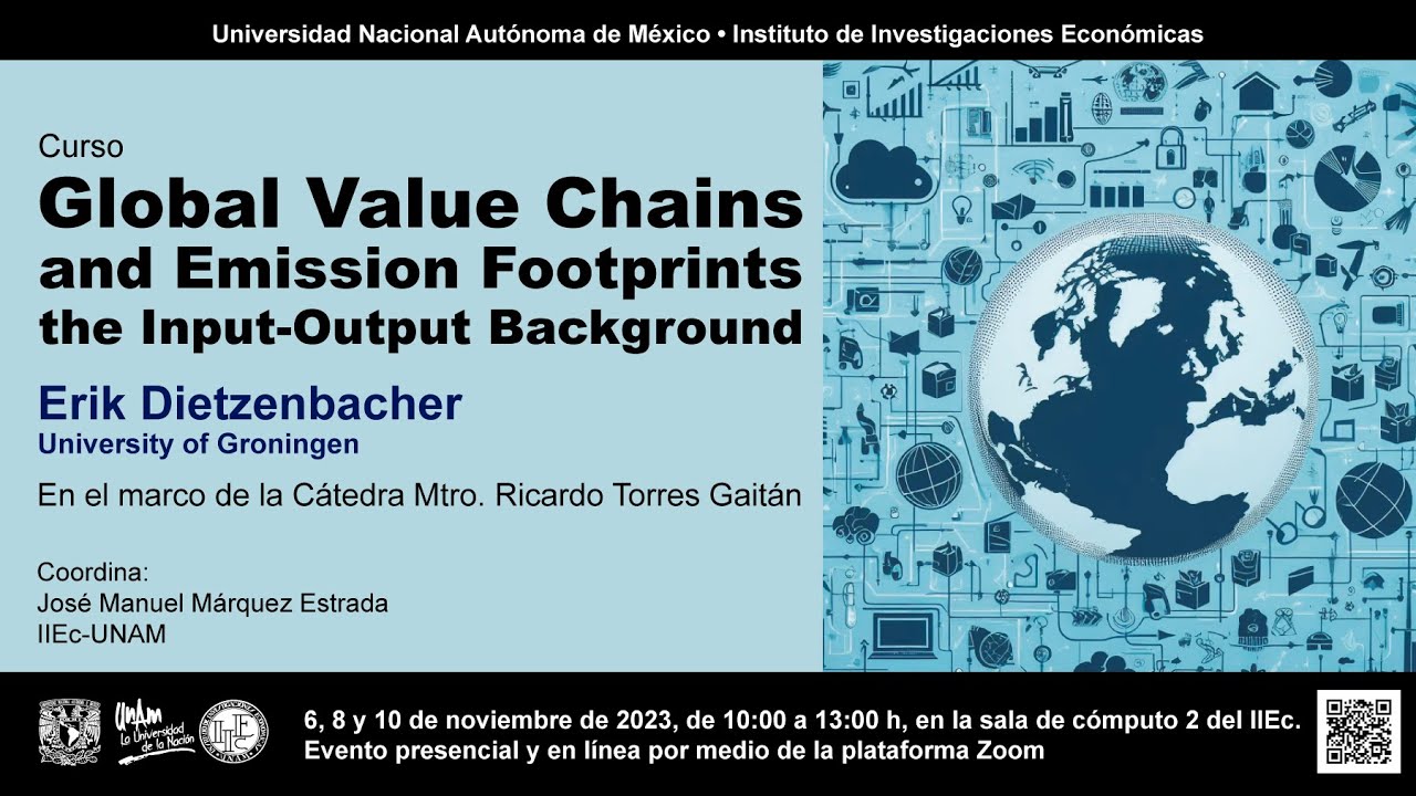 Curso Global Value Chains and Emission Footprints - YouTube