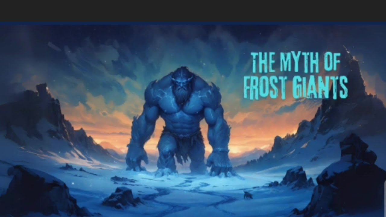 The Myth Of Frost Giants In Norse Mythology - YouTube