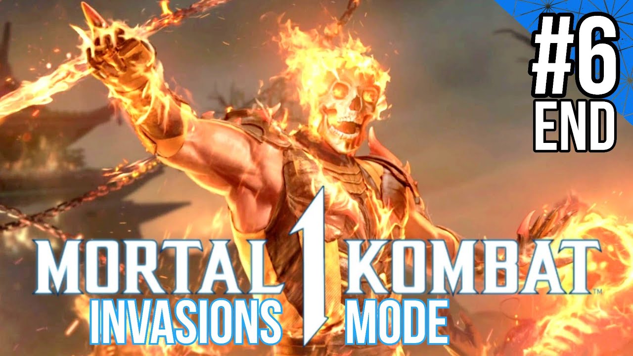 Mortal Kombat 1 - Invasions Mode Walkthrough World 6: Fire Temple ...