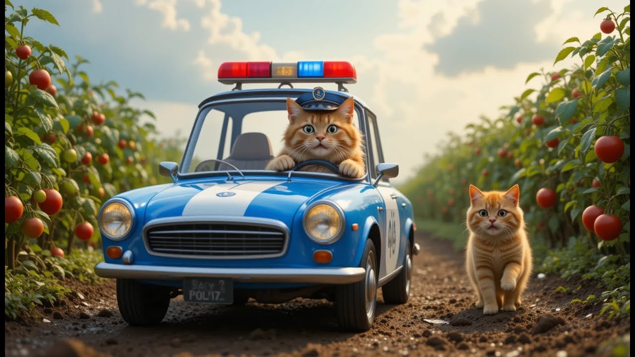 Police Cats on the Chase! 😹 | Who Will Win the Race?" - YouTube