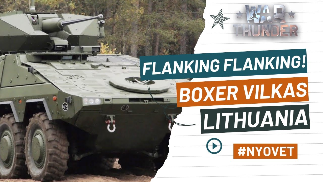 War Thunder Indonesia - AFV Pengocek Handal Flanking Boxer Vilkas ...
