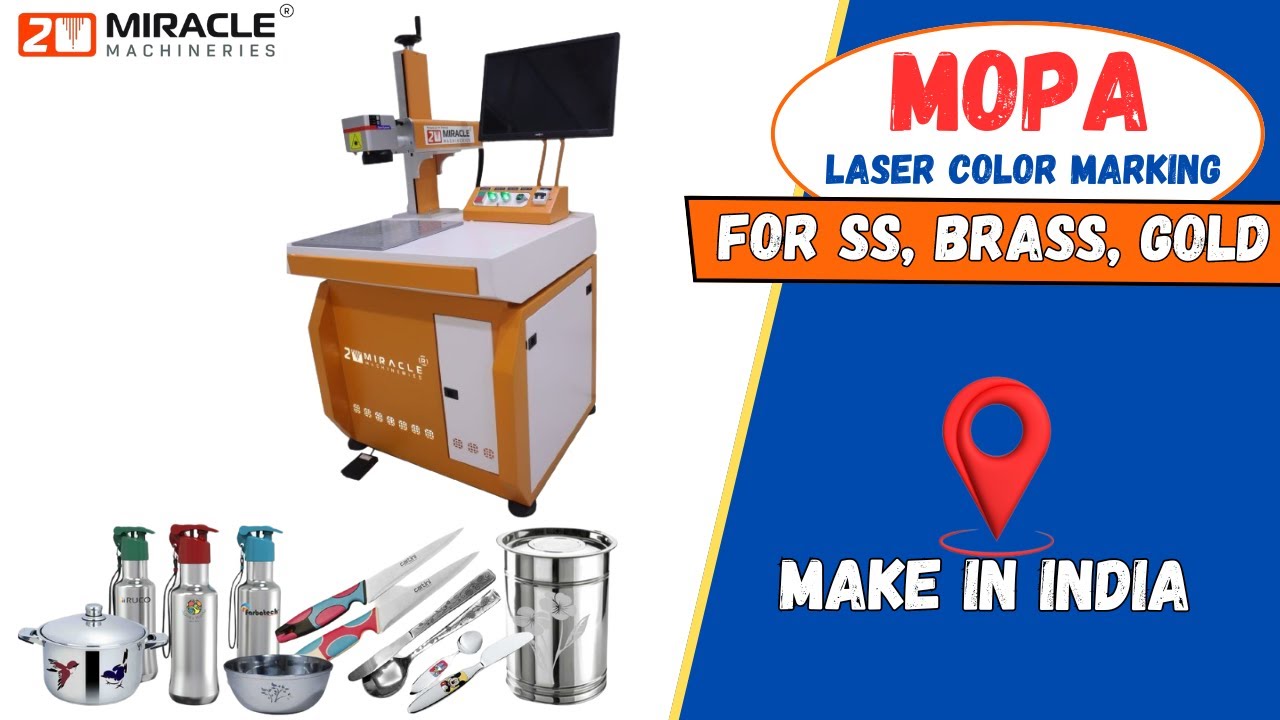 Mopa laser markin machine | Fiber Laser Color Marking | Miracle ...
