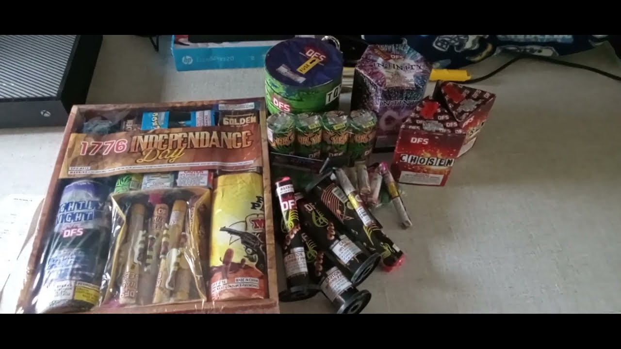 2023 DFS Fireworks Haul with prices CA Safe and Sane (1080p) - YouTube