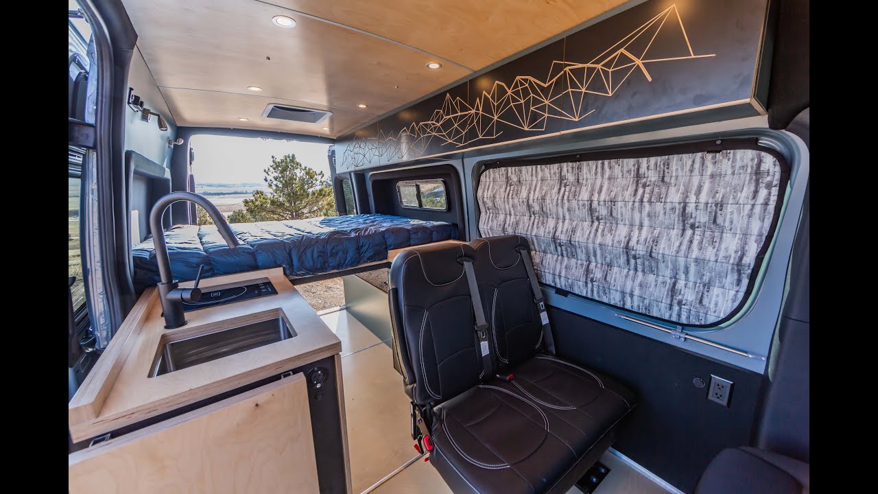 ULTIMATE 4x4 Van Conversion / 2019 Mercedes Freightliner Sprinter - YouTube