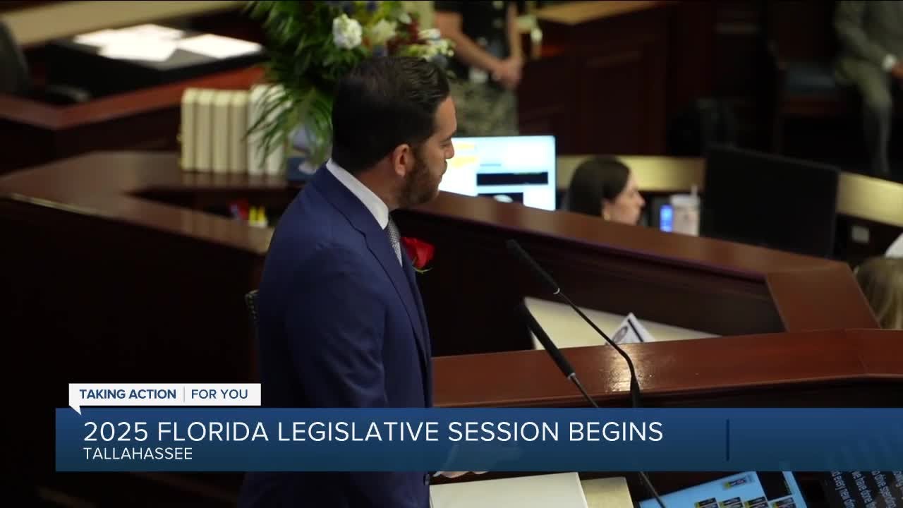 Florida legislative session begins - YouTube
