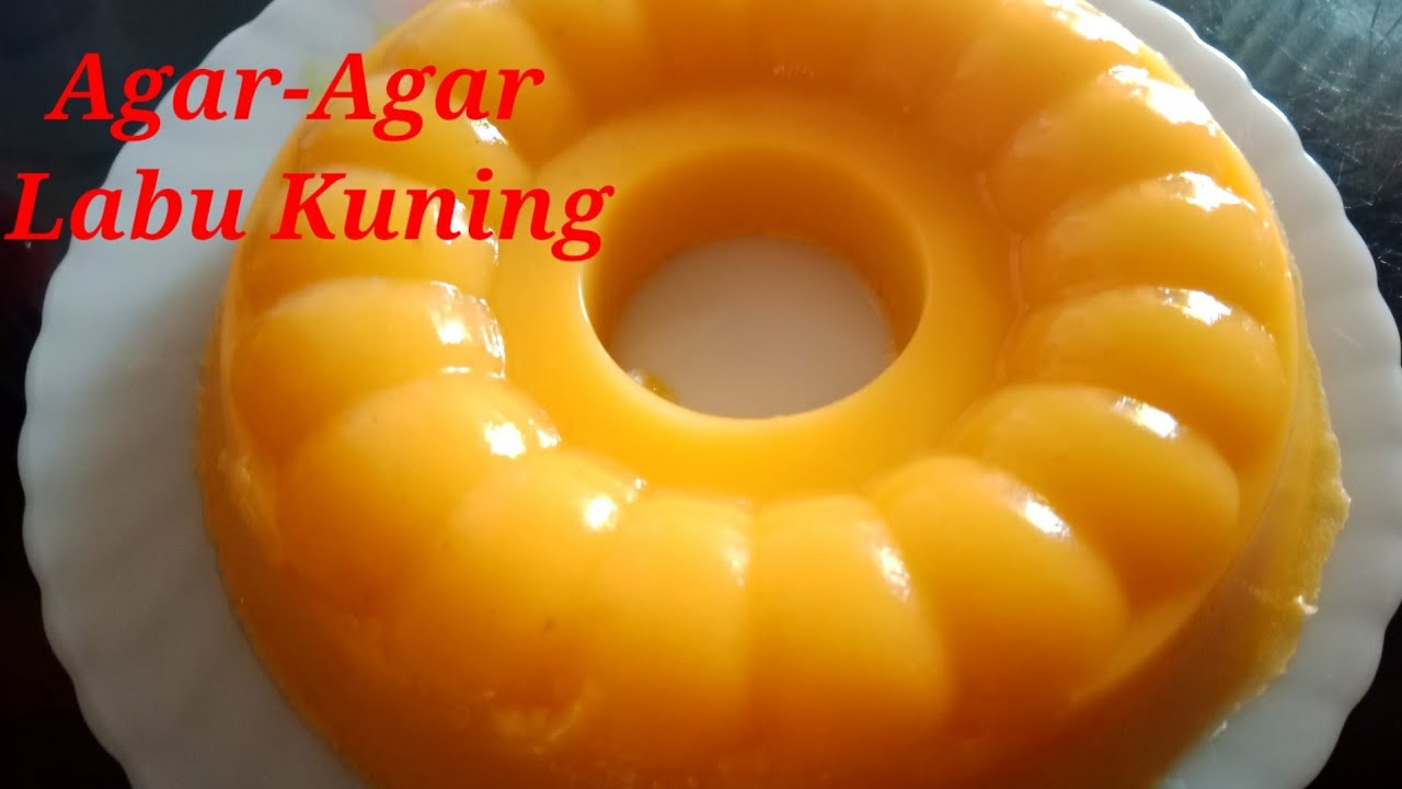 Agar-agar Labu Kuning (Wuluh) Enak #resepsimple - YouTube