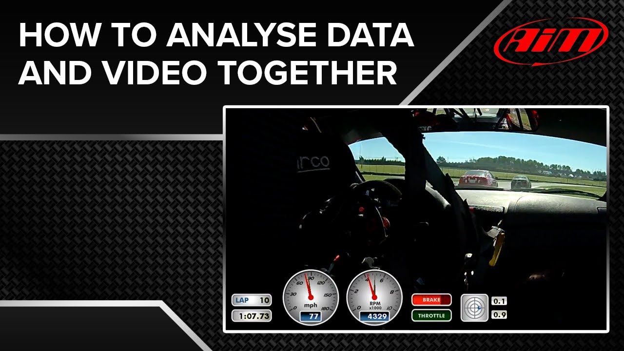AiM SmartyCam HD - Data & Video Overlay - YouTube