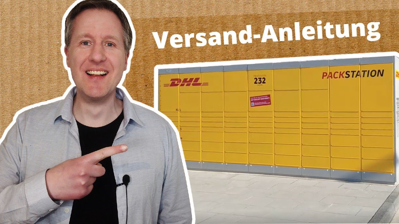 Packstation mit App: Paket mit QR-Code versenden - YouTube