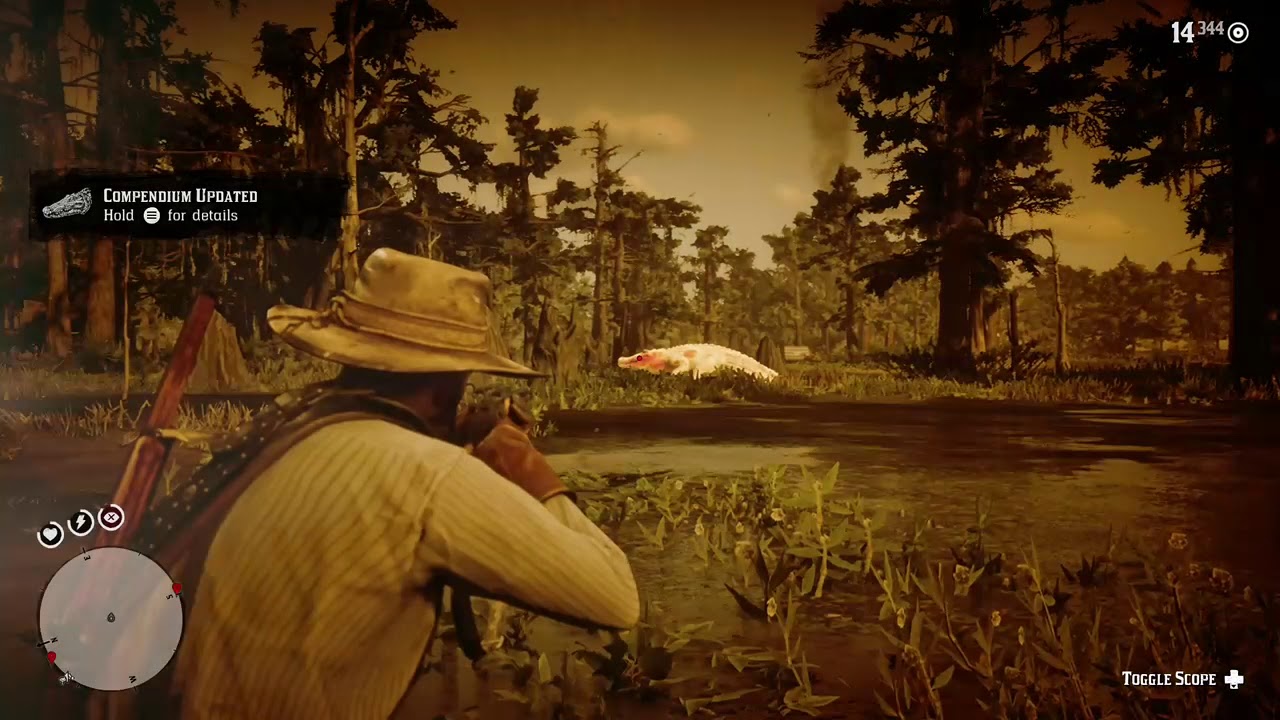 Red Dead Redemption 2 - Legendary Alligator! - YouTube