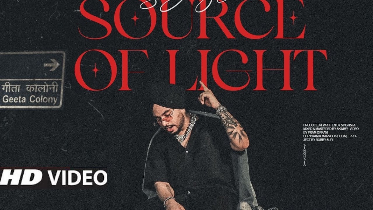 SOURCE OF LIGHT | Official Music Video | Singhsta - YouTube