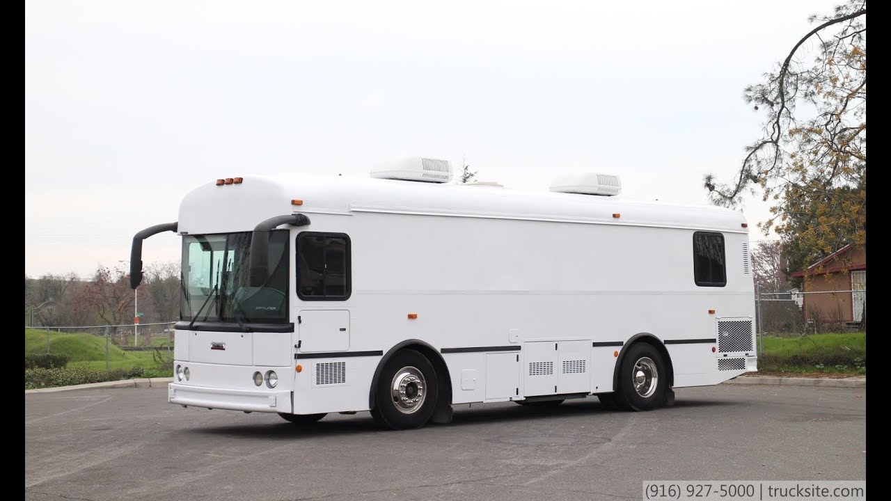 2004 Thomas Built Saf-T-Liner Bookmobile Bus for sale - YouTube