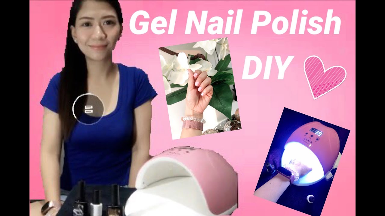 Gel Nail Polish Tutorial | How to use UV/LED Lamp | Anj Baron - YouTube