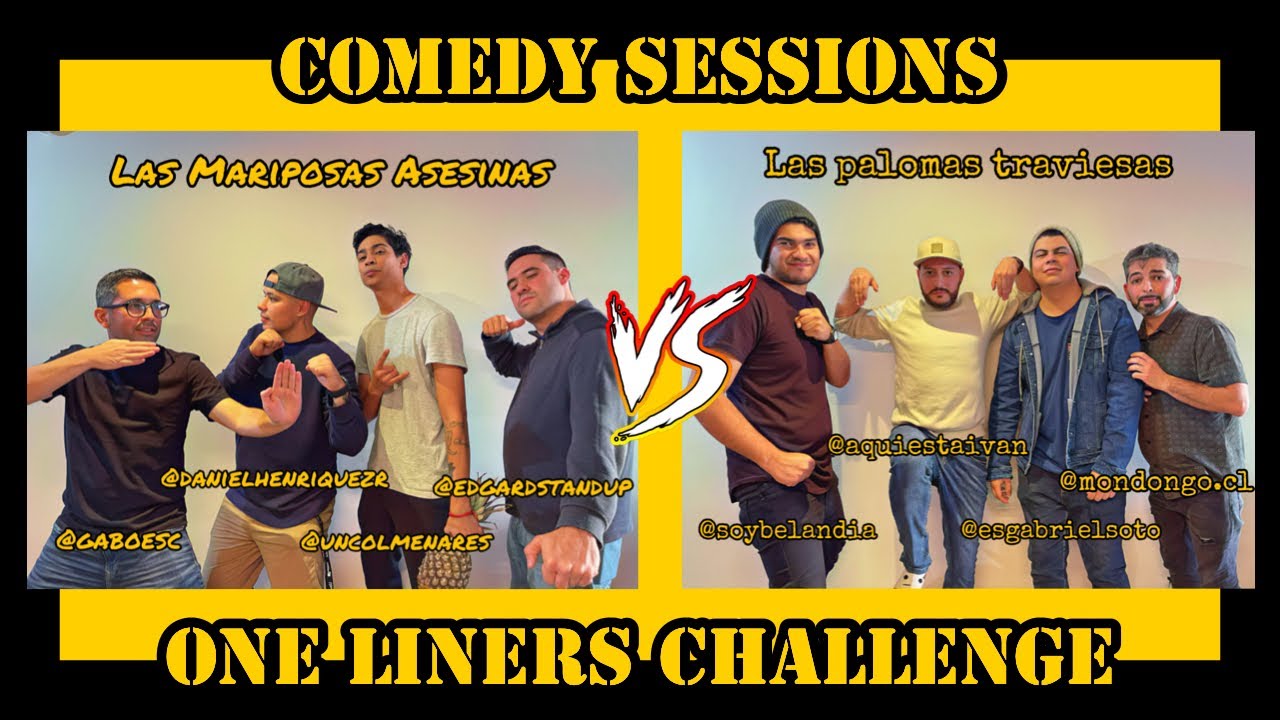 One Liners Challenge - 1era Edición - Comedy Sessions - YouTube