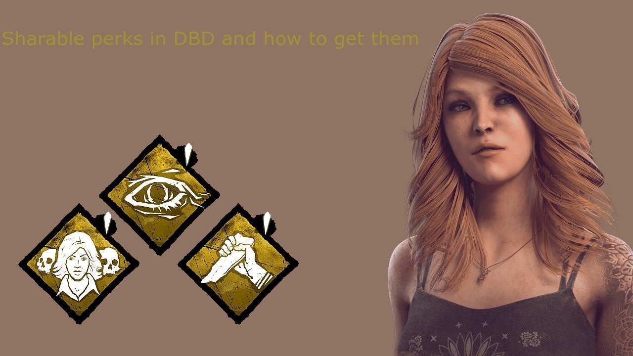 How to get shared perks in DBD - YouTube