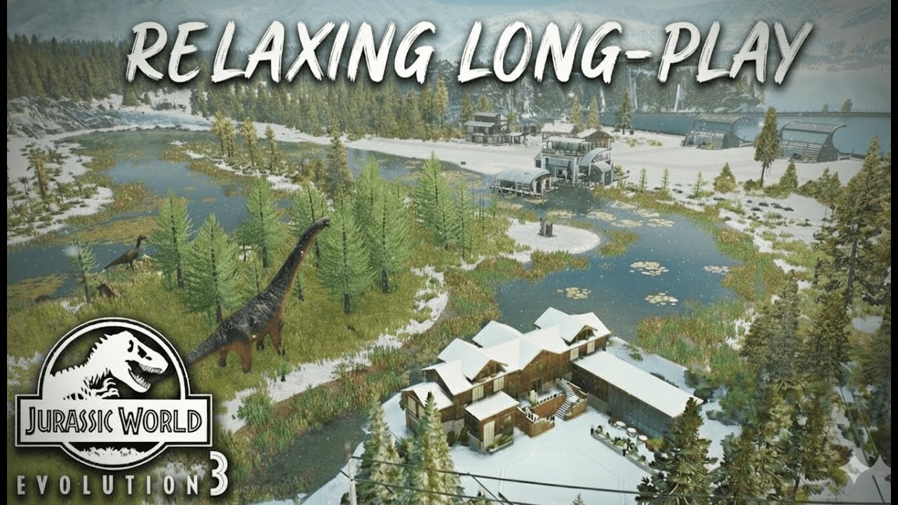 Building an Alpine Dinosaur Park | JWE3 Relaxing Long-Play - YouTube