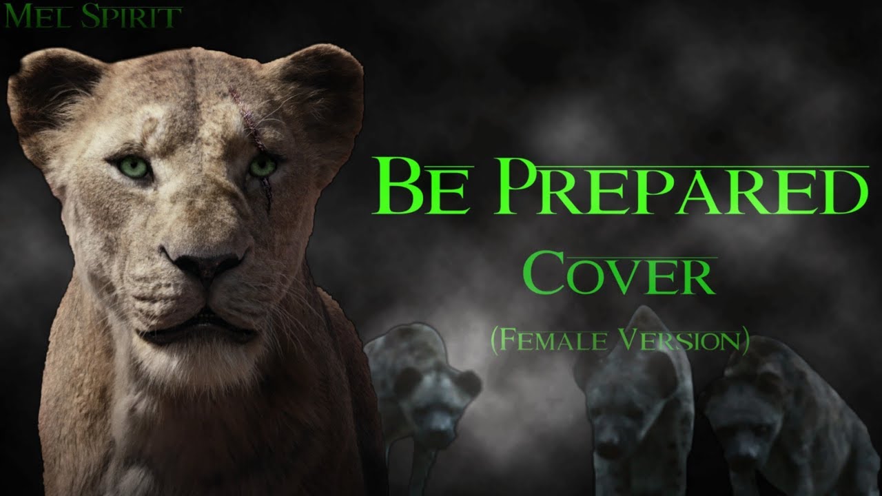 Be prepared - Cover (female version) - YouTube