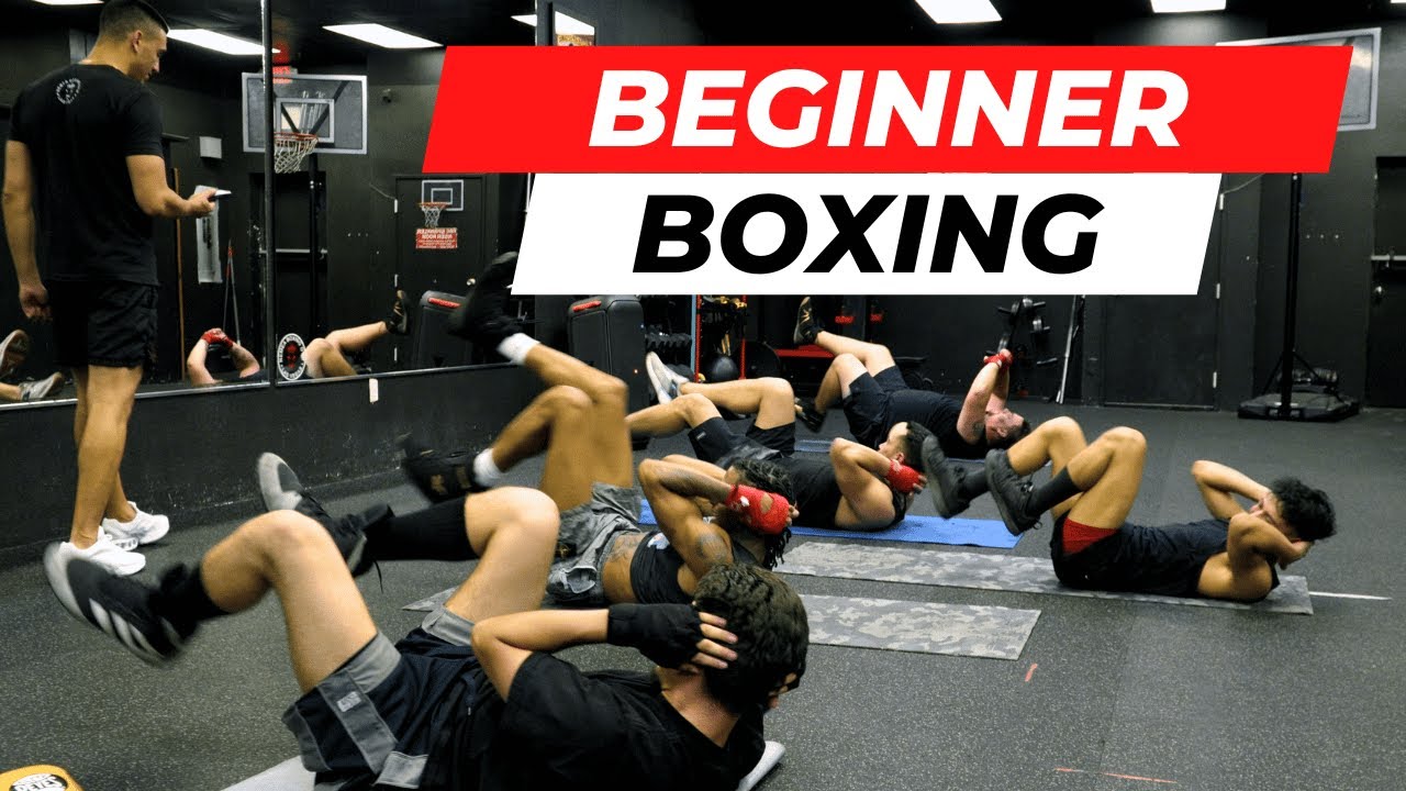 Beginner Boxing Training | Technical Drills - YouTube