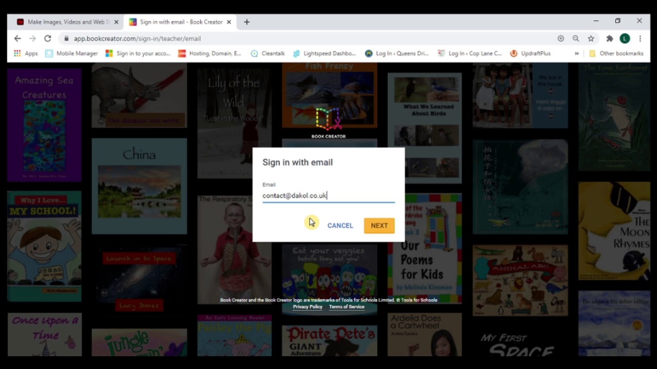 How to sign in to Book Creator - YouTube