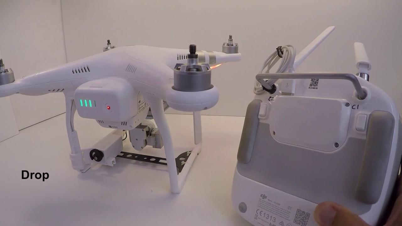Drone Sky Hook - Controlling the Drop Wheel with the DJI Phantom remote ...