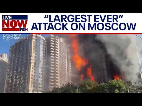Ukraine fires drones at Russia in ‘largest ever’ attack on Moscow