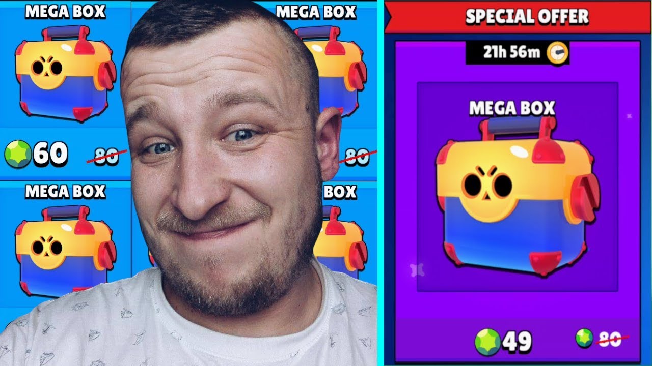 KUPIŁEM WSZYSTKIE MEGA BOXY Z PROMOCJI! BRAWL STARS POLSKA - YouTube