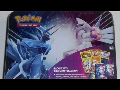 Pokémon Lunch Box Tin (Dialga & Palkia) - YouTube
