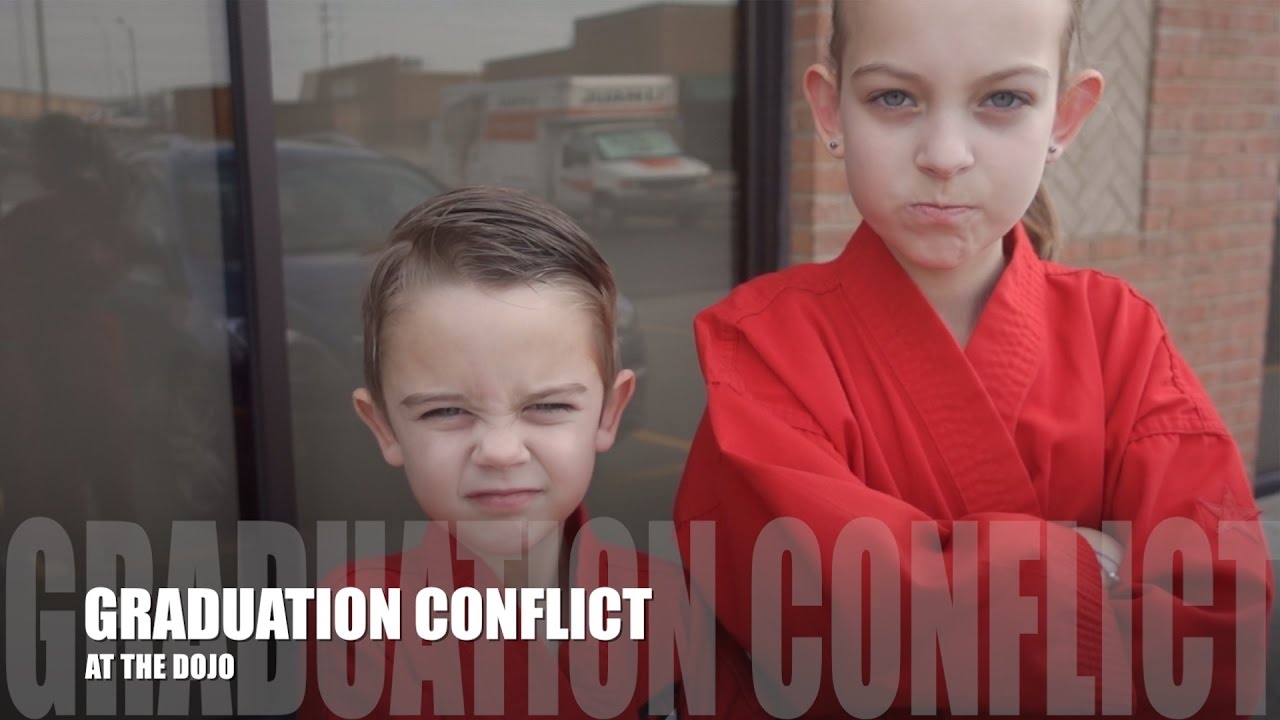GRADUATION CONFLICT AT THE DOJO - YouTube