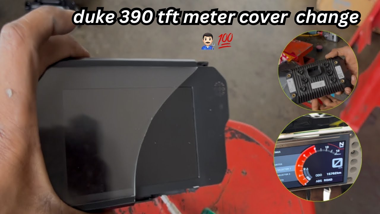 TFT duke 390 meter covar change 👨🏻‍🔧💯 tft repair kaise kaire 🔥 - YouTube