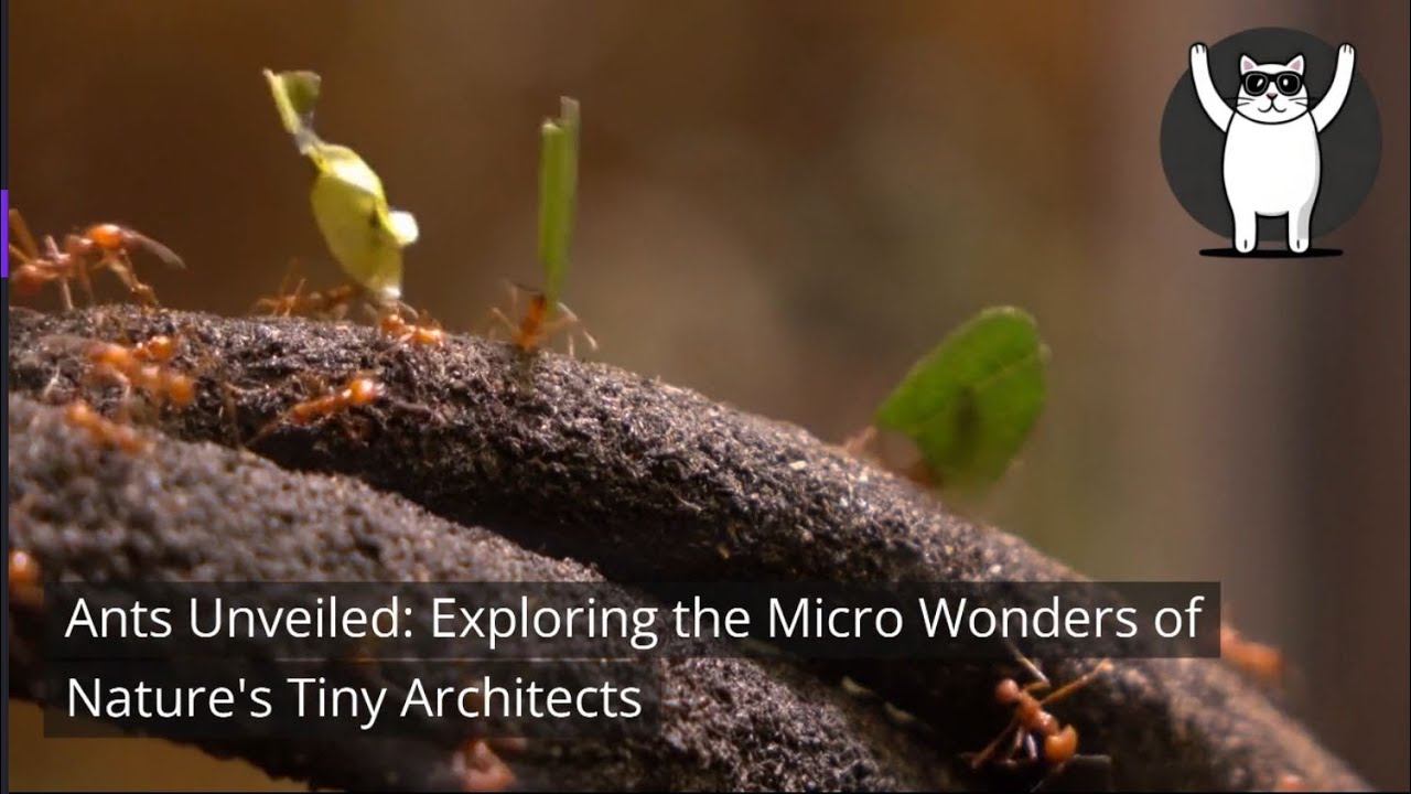 Ants Unveiled: Exploring the Micro Wonders of Nature's Tiny Architects ...