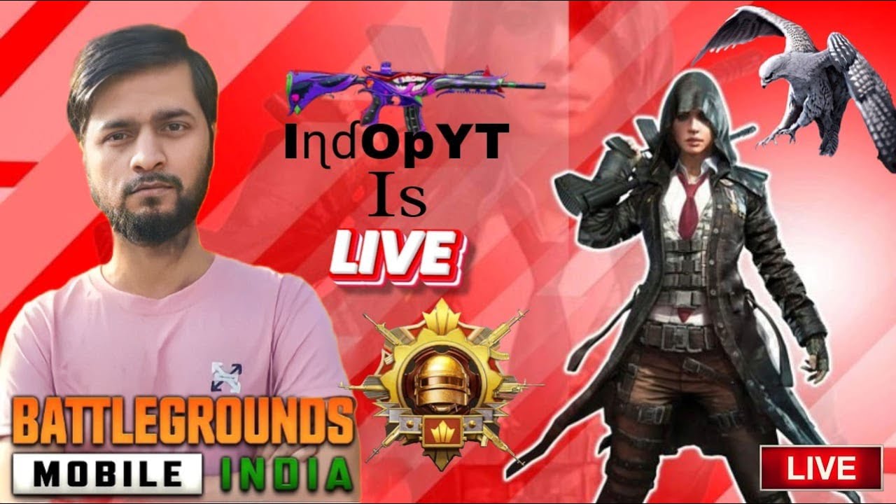 BGMI Live | INDop Join with Teamcode | indop - YouTube