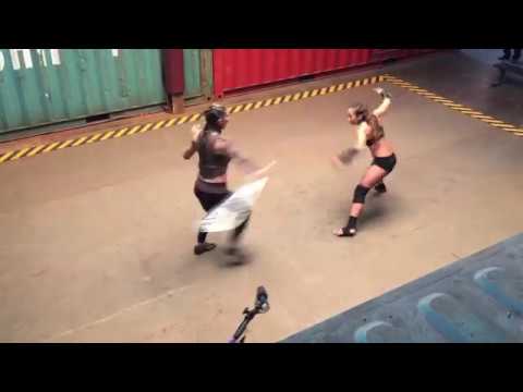 Lady bloodfight - behind the Scenes - YouTube