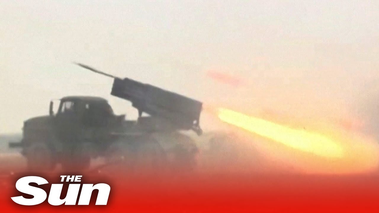 Russia deploys Grad rocket launchers during joint military drills in ...