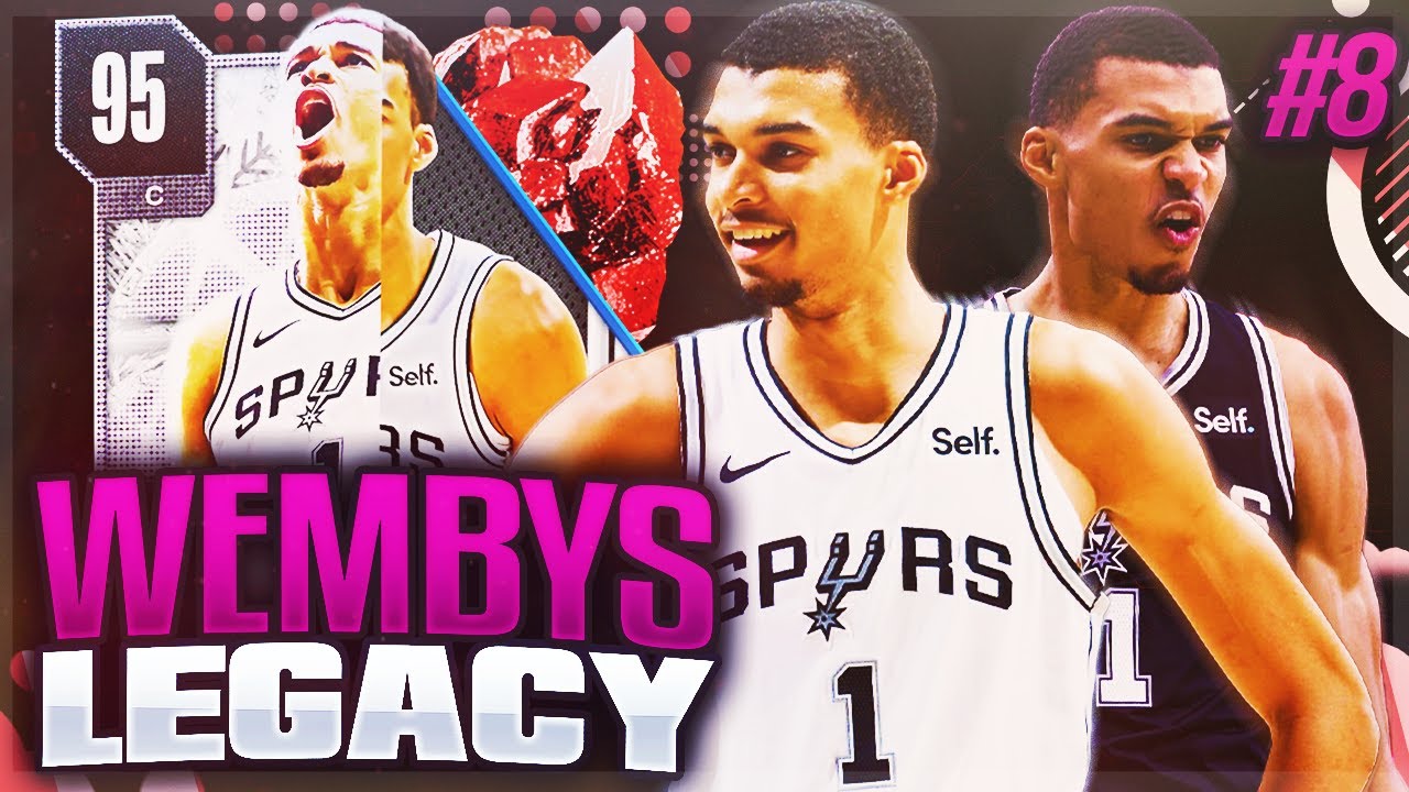 WEMBYS LEGACY #8 - UPGRADING TO PINK DIAMOND WEMBY!! NBA 2K24 MYTEAM ...