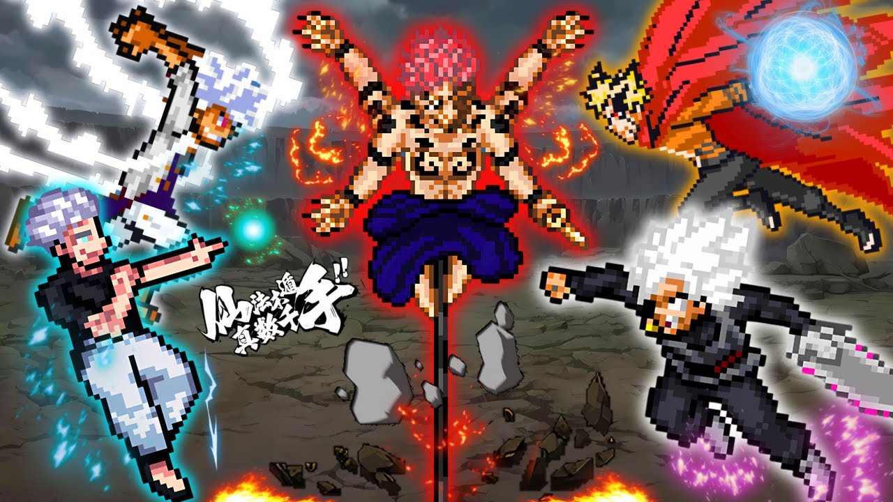 RELEASE! ANIME CrossOver Ultimate Stars V3 Mugen - BEST Characters ...