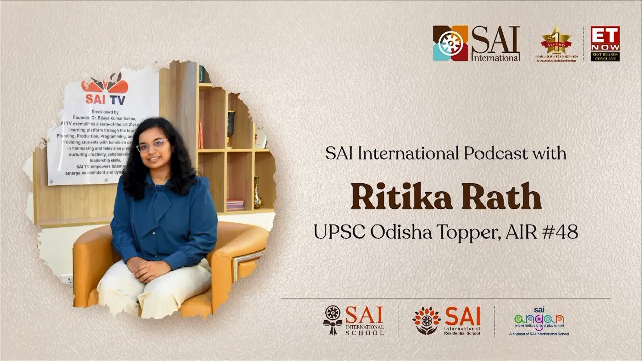 UPSC Topper Ritika Rath | SAI Podcast on Patience, Privilege ...