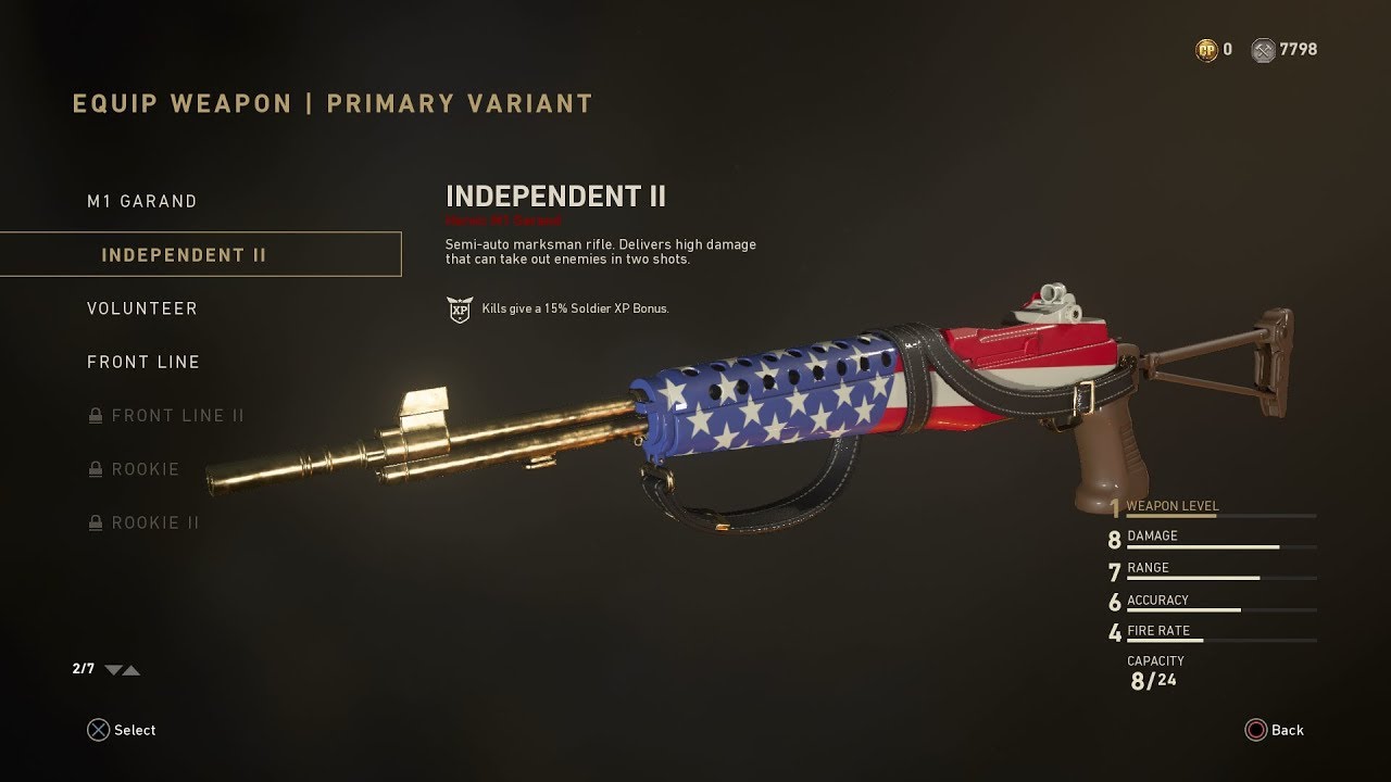 M1 GARAND INDEPENDENT 2 GAMEPLAY-CALL OF DUTY WW2 - YouTube