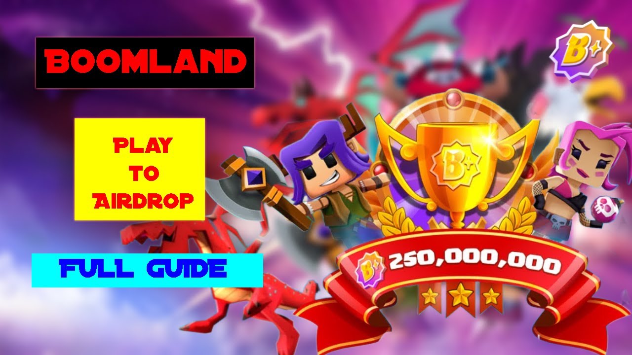 Boomland season 2 Airdrop | #crypto - YouTube