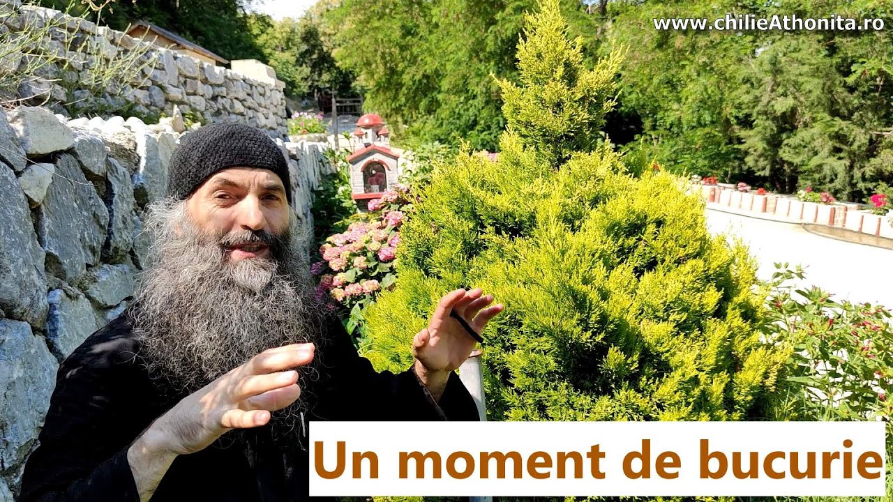 Un moment de bucurie - părintele Pimen Vlad - YouTube