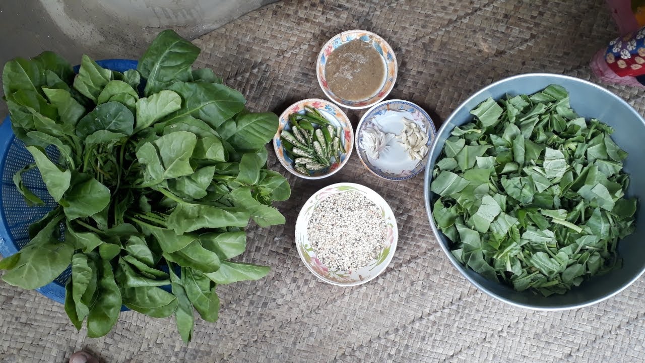 Palong Shak Recipe| পালং শাক রান্নার রেসিপি | Palong Shak O Kolayer Dal ...