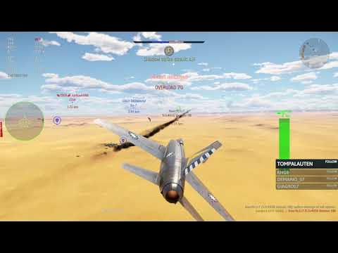7 Abschüsse und 2 Bots mit der chin. F-100A in War Thunder - YouTube
